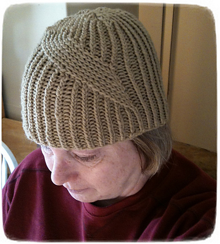 Ravelry: Off Center Hat pattern by Preita Salyer
