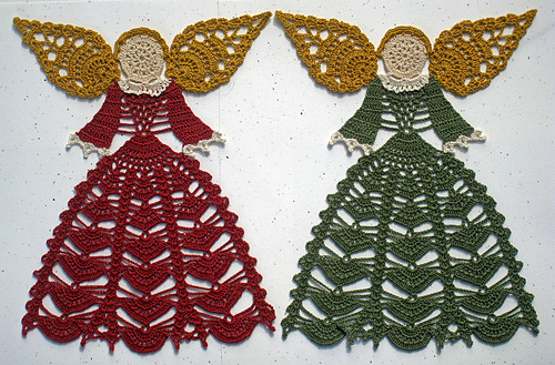 Ravelry: rebby's Angel Doilies