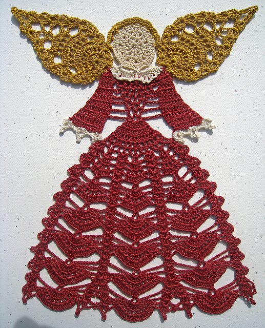Ravelry: rebby's Angel Doilies