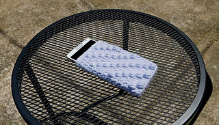 Ravelry: Bobble Phone Case pattern by Rebecca Mathes