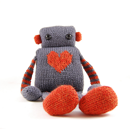 Ravelry: Louie the Lovebot pattern by Rebecca Danger