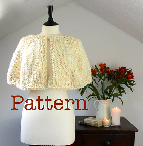Ravelry: Capelet pattern by Rebecca's Room