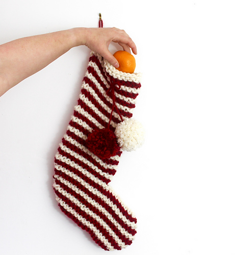 Ravelry: Simple Christmas Stocking pattern by Rebecca's Room