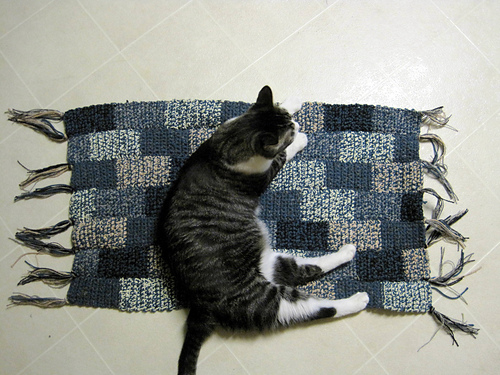Ravelry: Scrap Yarn Rug pattern by Rosanne Kropp