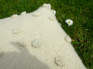Ravelry: Bubbles Felted Cushion pattern by Catherine Rogan