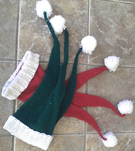 Ravelry: Jester Santa Hat pattern by Reddcaboose