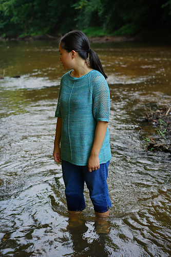 Ravelry: Downstream Tee pattern by Ruth Nguyen
