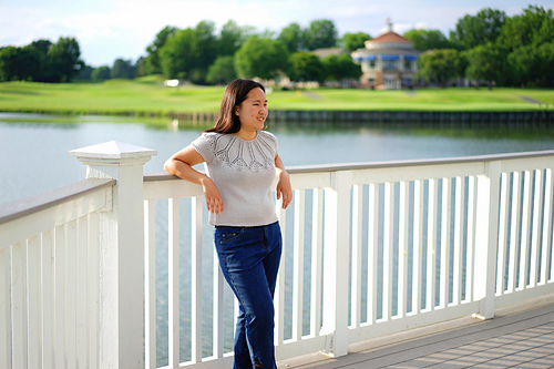 Ravelry: Hoa Sen Tee pattern by Ruth Nguyen