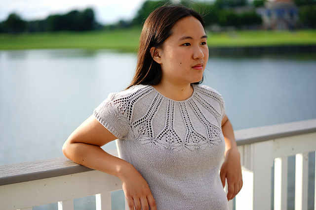 Ravelry: Hoa Sen Tee pattern by Ruth Nguyen