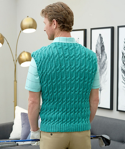 Ravelry: Men's Golf Vest pattern by Cathy Payson