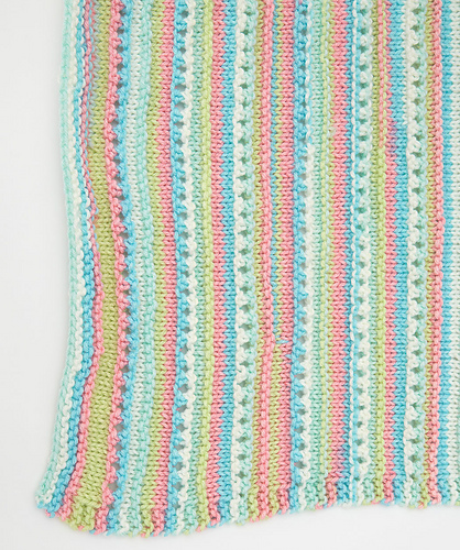 Ravelry: Self-Striping Baby Blanket pattern by Nancy J. Thomas