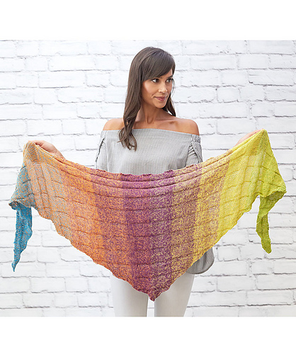 Ravelry: Small Shapes Shawl pattern by Red Heart Design Team
