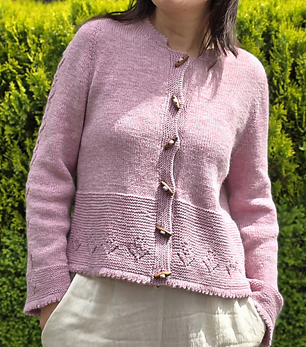 Ravelry: Tulip Cardigan pattern by Jie
