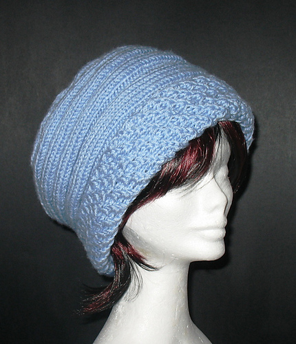 Ravelry: Sky Blue Charming Wishful Hat pattern by Jie