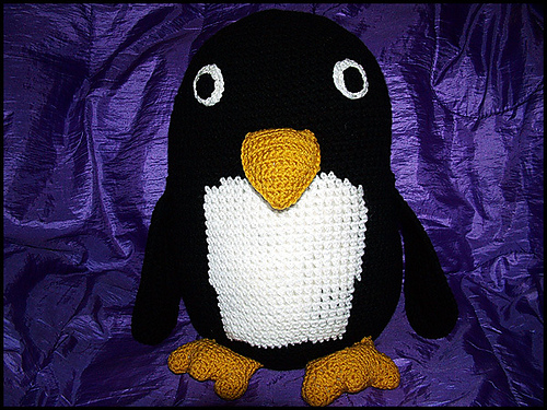 Ravelry: Penguin Pal Pillow pattern by Adrienne R. Congdon