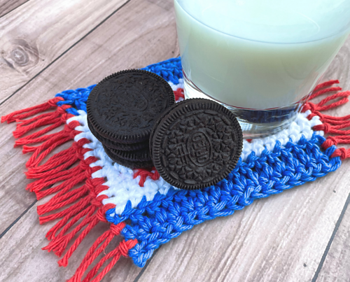 Ravelry: USA Mug Rug pattern by Jamie Morris