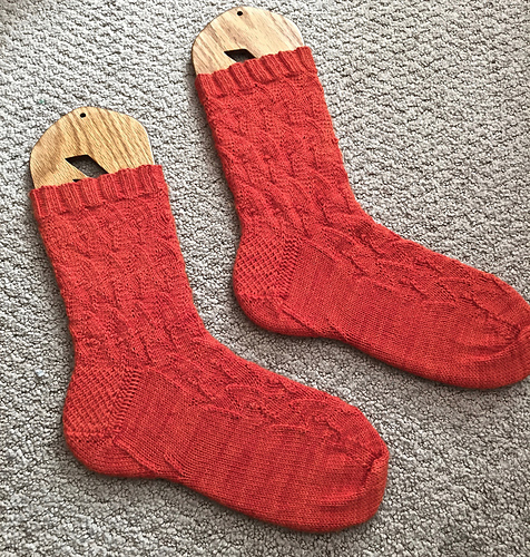 Ravelry: Fire Socks pattern by Renee Anne