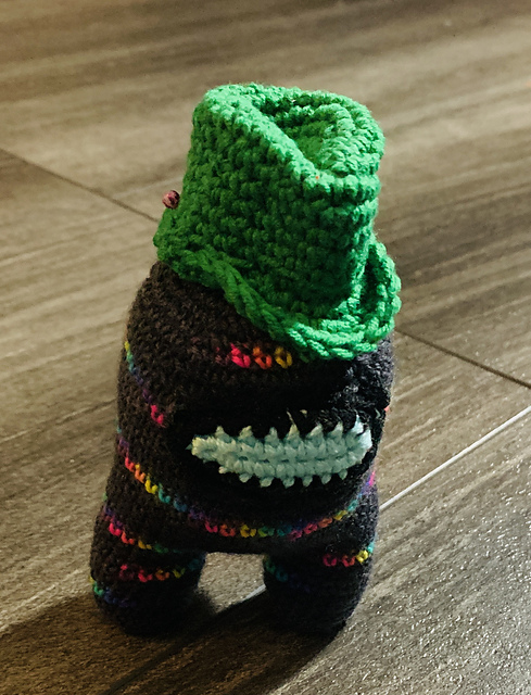 Ravelry: Among Us Green Fedora pattern by Jasmine Kennon
