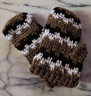 Ravelry: Bernie Inspired Mittens pattern by Jasmine Kennon