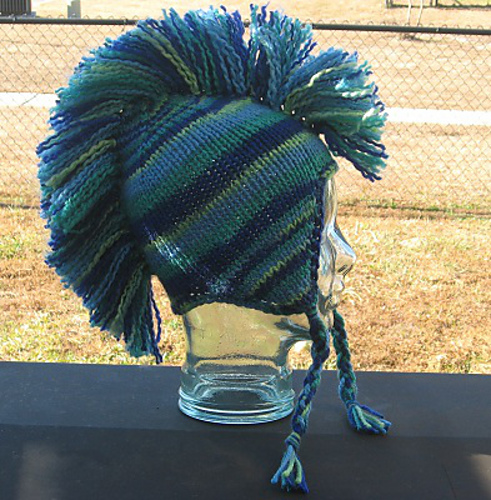 Ravelry: My Mohawk Hat pattern by Jackie Jaquette