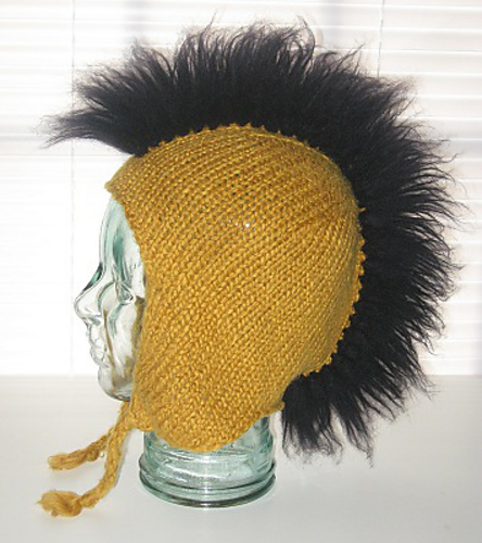 Ravelry: My Mohawk Hat pattern by Jackie Jaquette