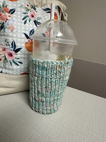 Ravelry: No Sweat Cup Cozy pattern by Lynette Vierra