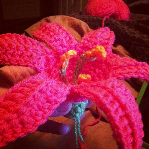 Ravelry: Easter Lily (November Lily) pattern by Tamara Kelly