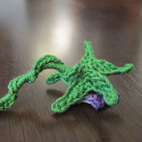 Ravelry: Bellflower and calyx pattern by Rebecca Weber