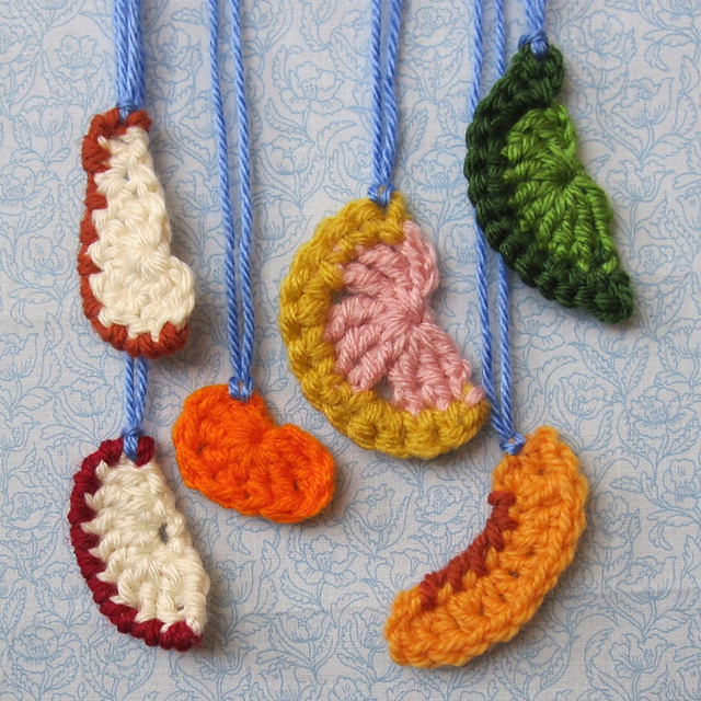 Ravelry: Sliced Fruits pattern by Rebecca Weber