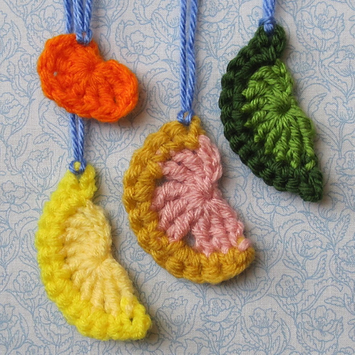 Ravelry: Sliced Fruits pattern by Rebecca Weber