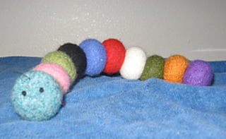 Ravelry: Felted Caterpillar pattern by emilie mcclure