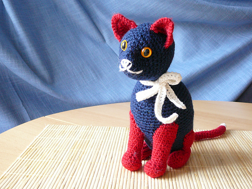 Ravelry: Cat: Sitting pattern by Roswitha Mueller