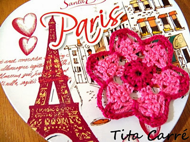 Ravelry: Flower Paris pattern by Tita Carré