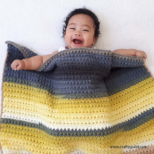 Ravelry: Bead Stitch Baby Blanket pattern by Rhea Papellero