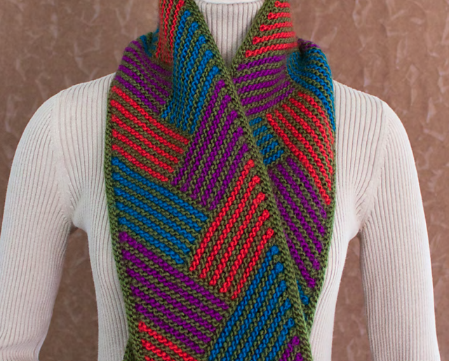 Ravelry: Plaited Parquet pattern by 10 Hours or Less