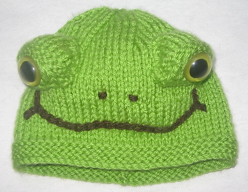 Ravelry: Ladybird & Frog Beanies / Hats pattern by Rian Anderson