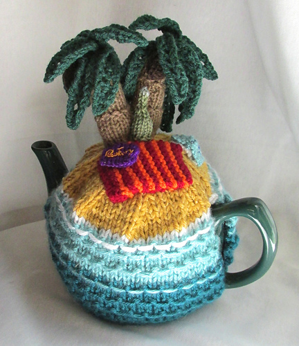 Ravelry: Desert Island Tea Cosy pattern by Rian Anderson