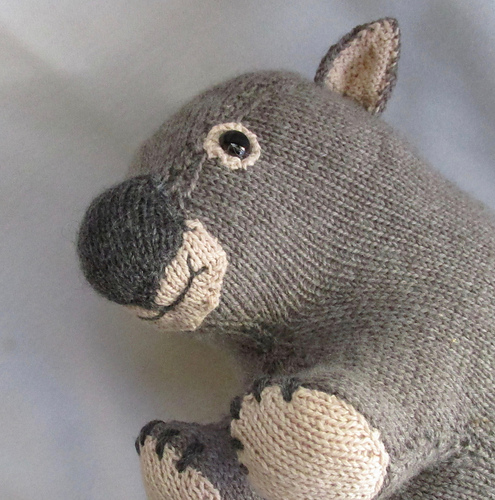 Ravelry: Toy Wombat pattern by Rian Anderson