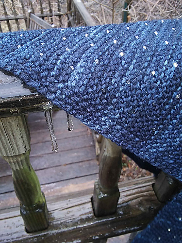 Ravelry: Night Sky Beaded Wrap pattern by Rebecca Lepping