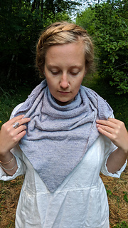 Ravelry: Serendipity Lace Weight Silk Shawl pattern by Rachel Pettit