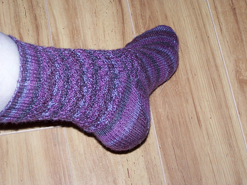 Ravelry: Fish Lips Kiss Heel pattern by Sox Therapist