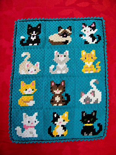 Ravelry: Kitty Corner pattern by Cherie Marie Leck