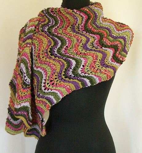 Ravelry: Magic Waves Shawl pattern by Andra Asars