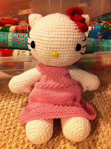 Ravelry: Hello kitty pattern by Kelly Powell