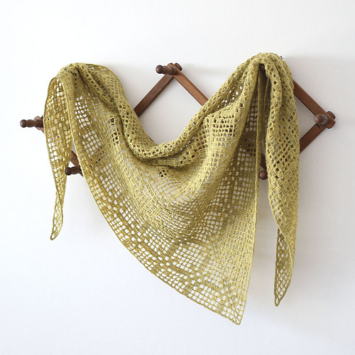 Ravelry: Two Variations of Filet Crochet Shawls pattern by Ronique ...