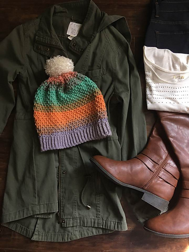 Ravelry: Color Fusion Hat pattern by Kristine Mullen