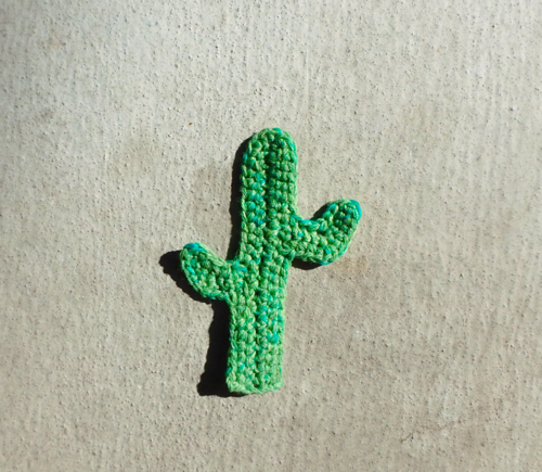 Ravelry: Cute and Easy Cactus Appliqué pattern by Brittany Harrell