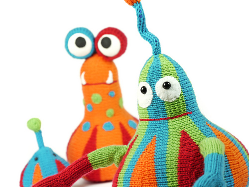 Ravelry: Monster Family pattern by Steffi Hochfellner