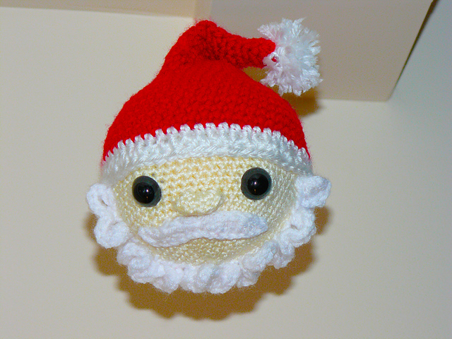 Ravelry: Santa's Head pattern by Rebecca Sider