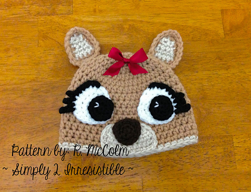 Ravelry: Rudolph Reindeer Beanie and Earflap Hat pattern by Ruth McColm